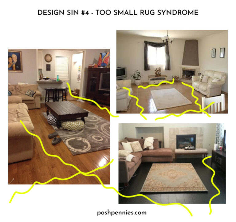 7 Deadly Decorating Sins You Absolutely Want To Avoid! - Posh Pennies