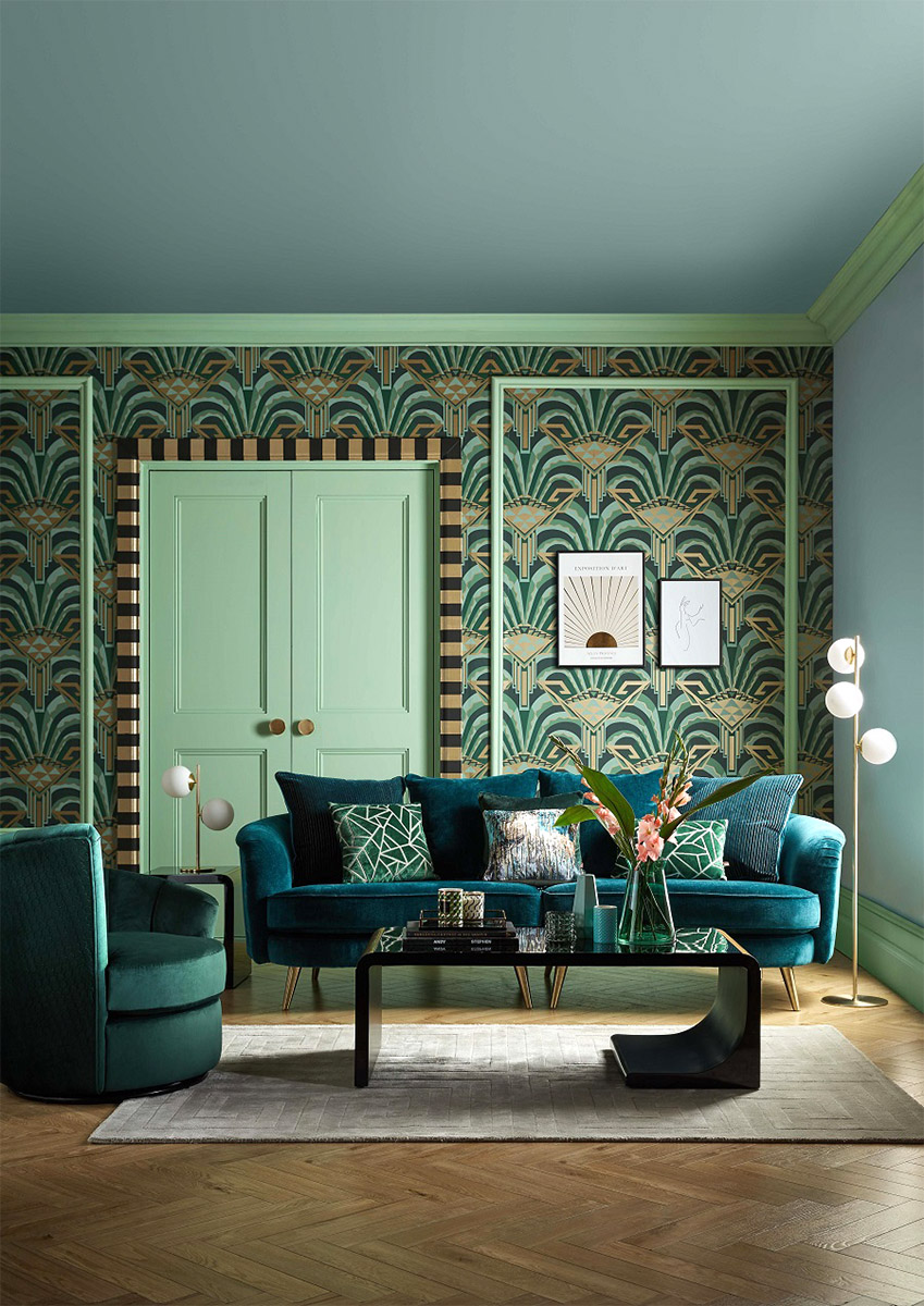 How to Decorate Art Deco - Posh Pennies