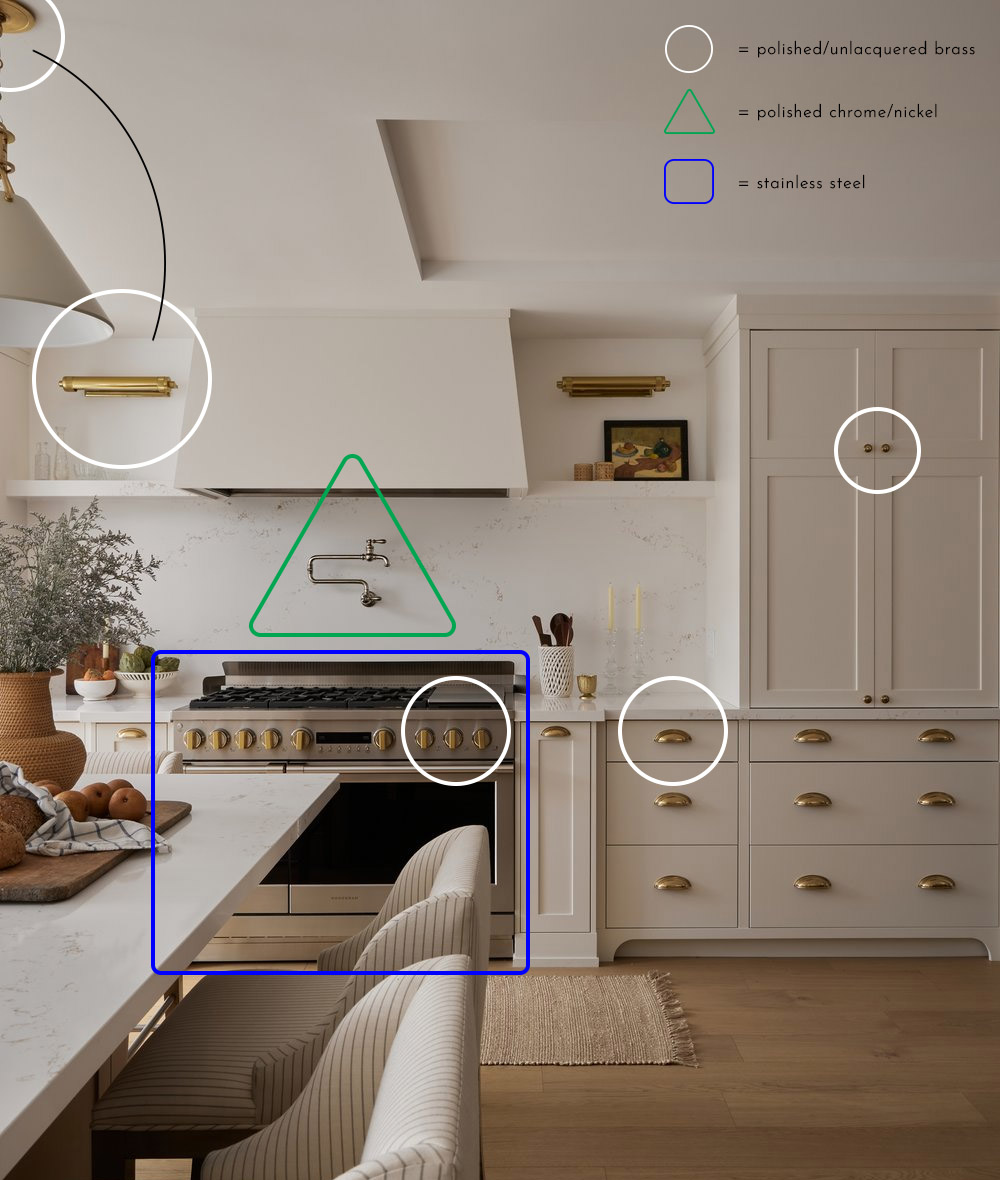 How To Mix Metals Like an Interior Designer! - Posh Pennies