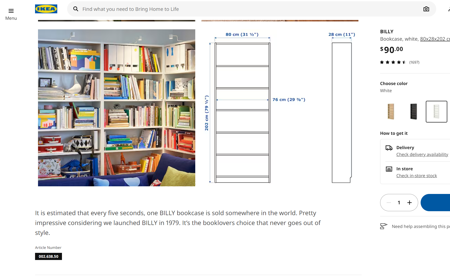 12 ways to take your Billy bookcase from drab to fab - Posh Pennies