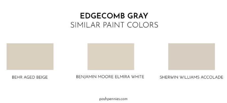 Benjamin Moore Edgecomb Gray: The Perfect Neutral - Posh Pennies