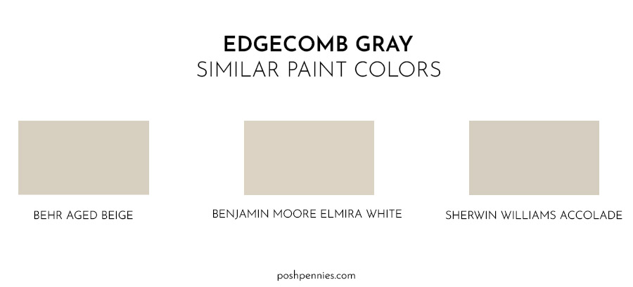 Benjamin Moore Edgecomb Gray: The Perfect Neutral - Posh Pennies