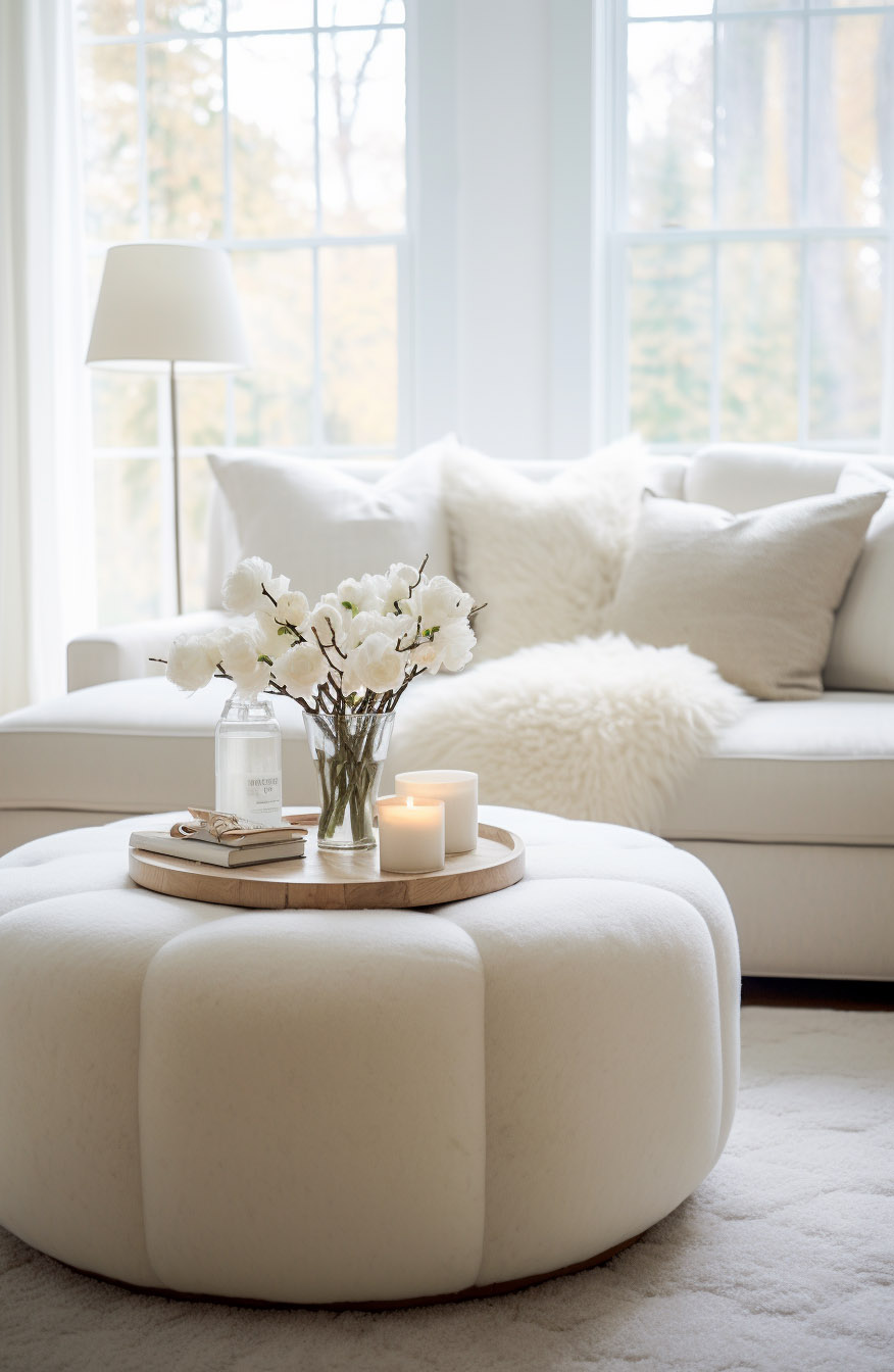 When to use a round ottoman + my favorite ones! - Posh Pennies