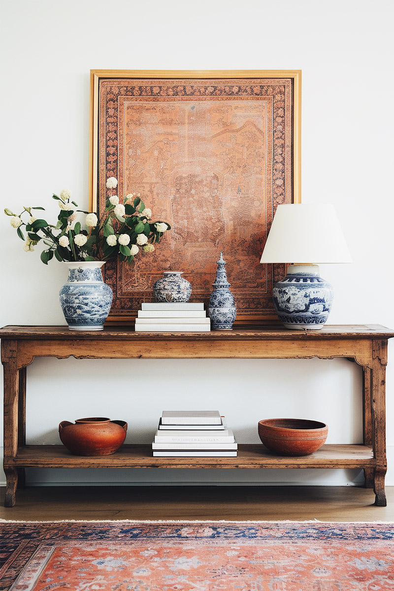 Finally! A Formula For How to Style A Console Table Perfectly Every ...