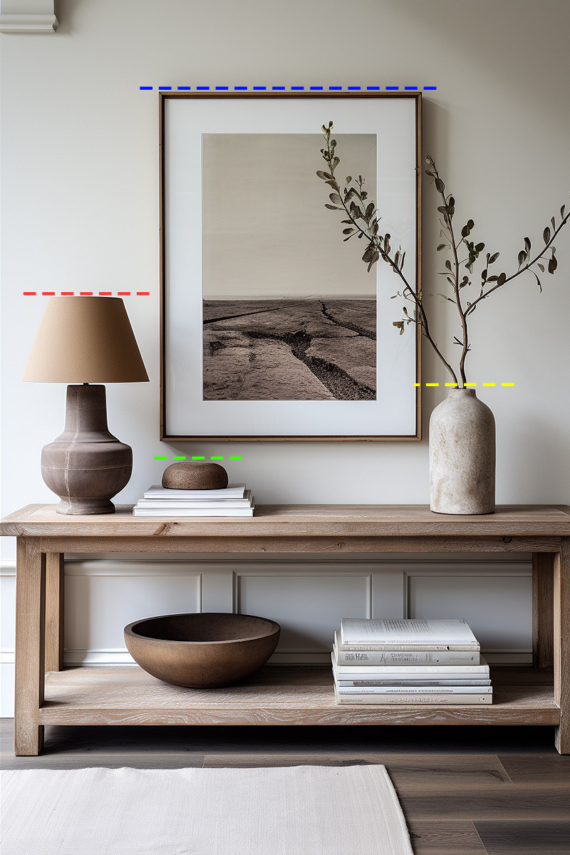 Finally! A Formula For How to Style A Console Table Perfectly Every ...