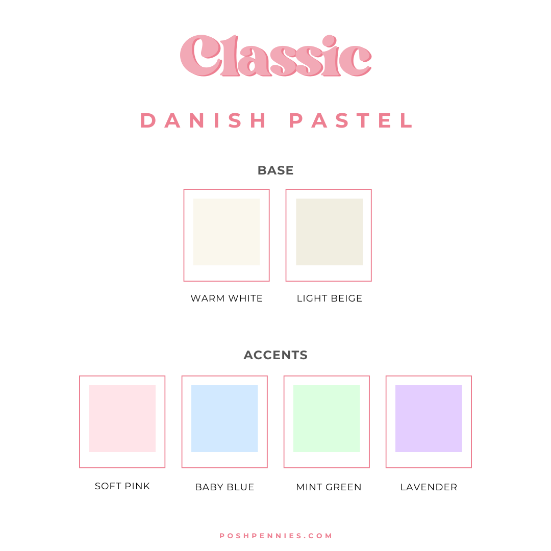 Pastel Paradise: Your Guide to Danish Pastel Room Decor - Posh Pennies
