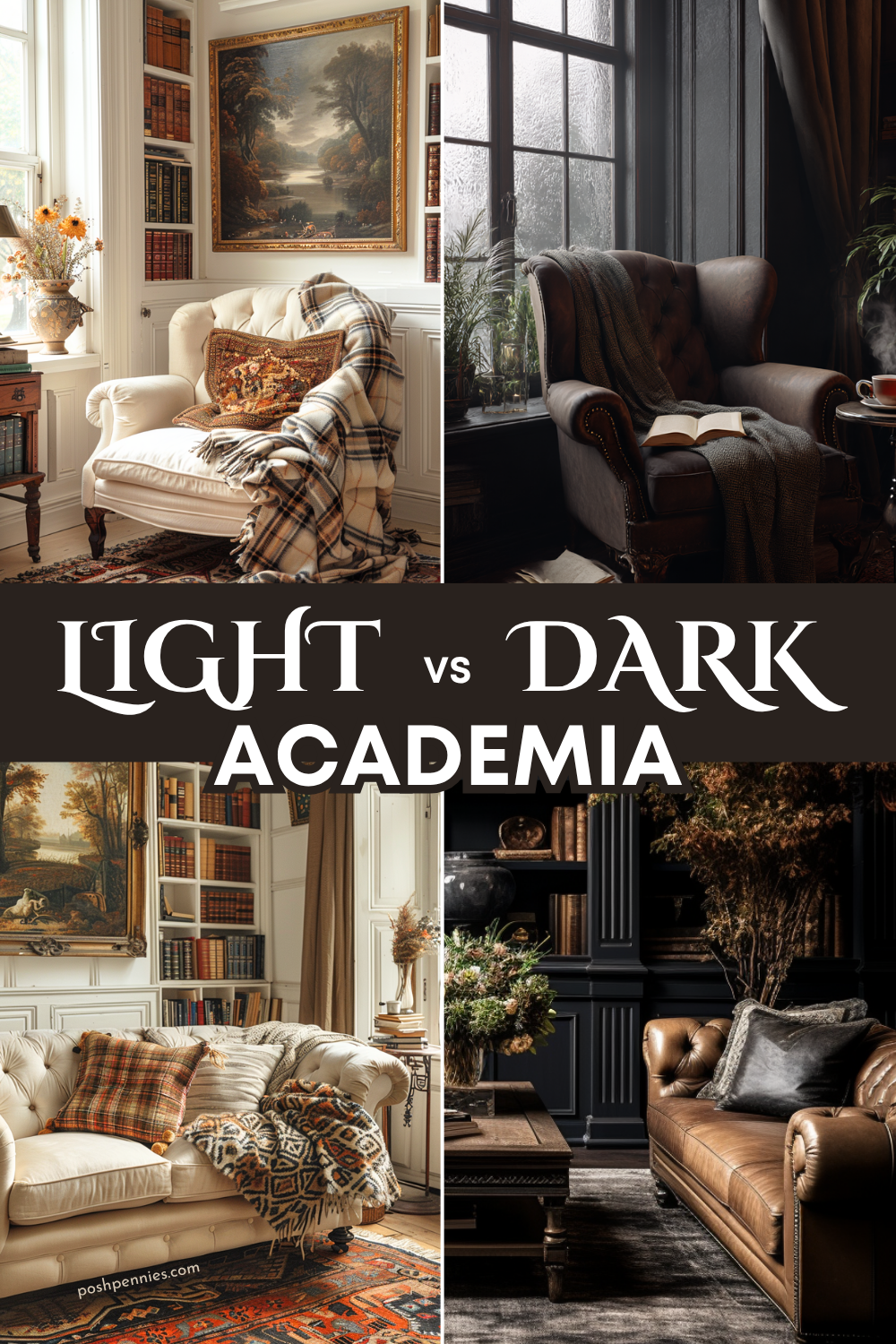 Dark Academia vs. Light Academia Decor: What’s the Difference, and ...